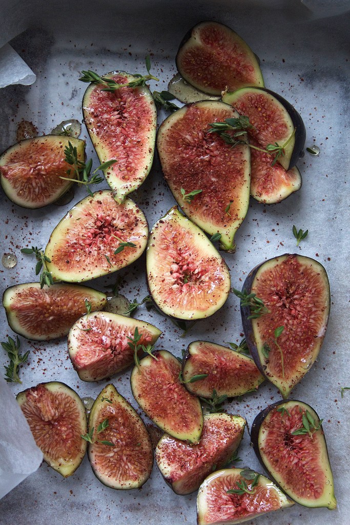 Rose Labneh with Sumac Baked Figs – tassybakes